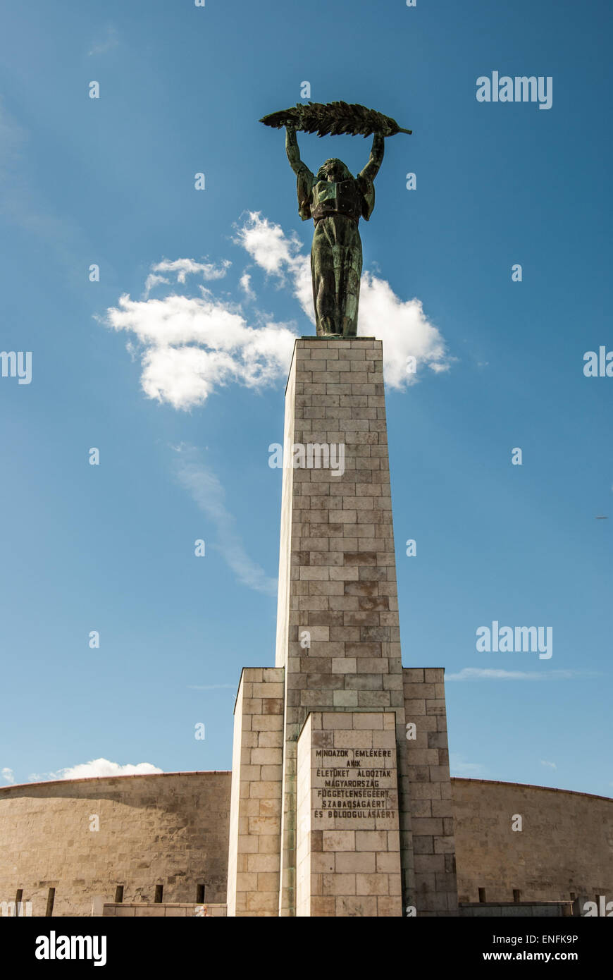 Libert Statue on Gellert Hill Stock Photo - Alamy