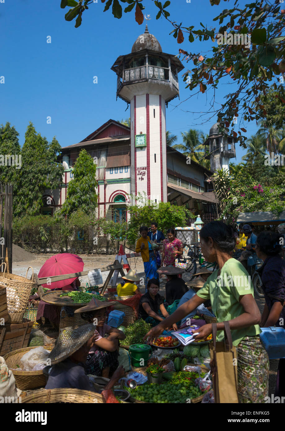 Old Mosque, Thandwe, Myanmar Stock Photo - Alamy