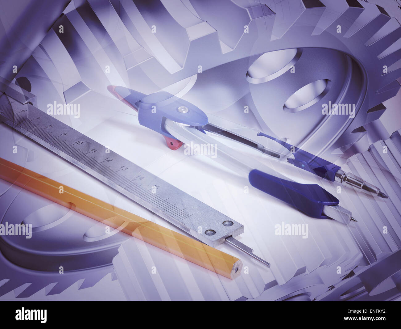 Equipment drawing hi-res stock photography and images - Alamy
