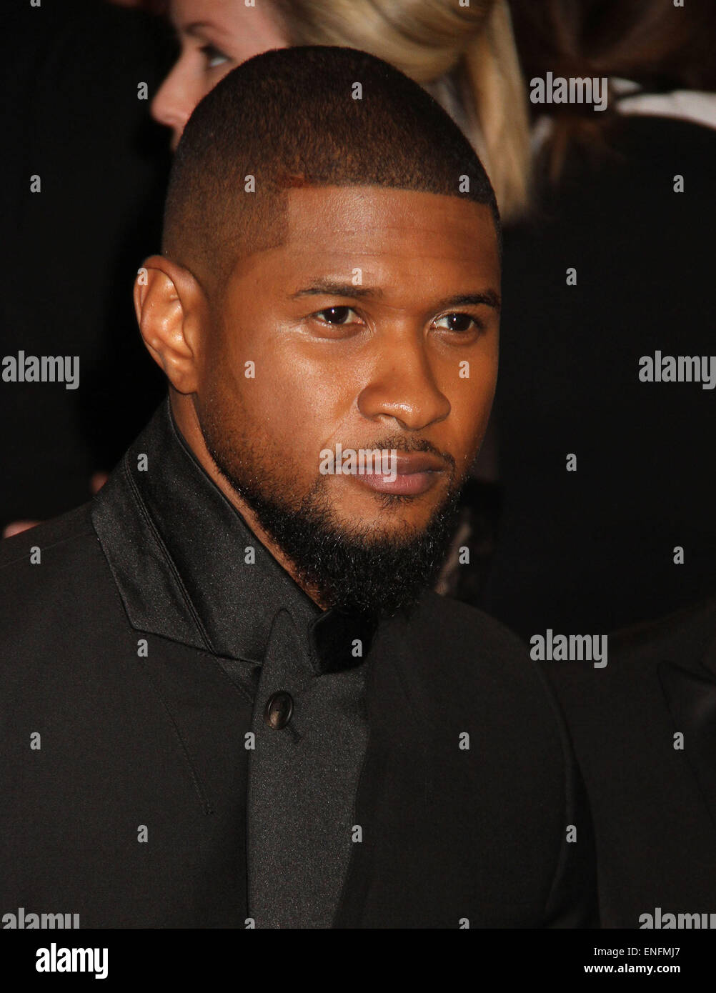 New York, , USA. 4th May, 2015. USHER attends the Costume Institute ...