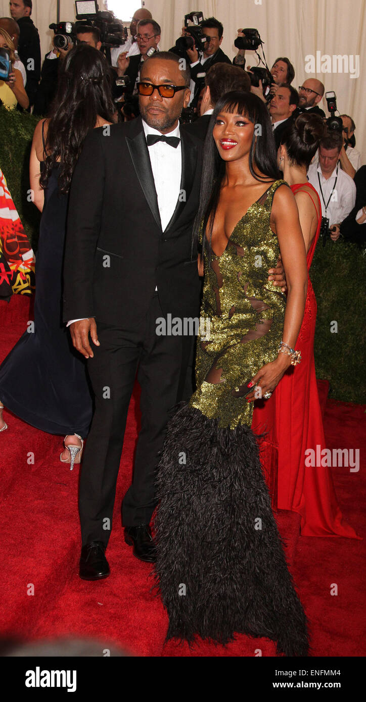 New York, , USA. 4th May, 2015. Director LEE DANIELS and model NAOMI ...