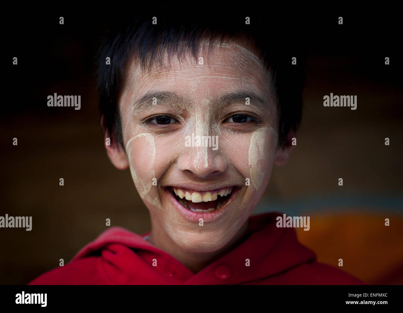 Young Burmese Boy Smiling, Sittwe, Myanmar Stock Photo - Alamy