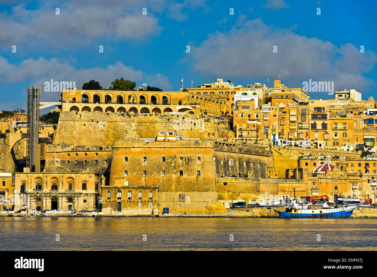 Historic centre of Valletta, Malta Stock Photo - Alamy