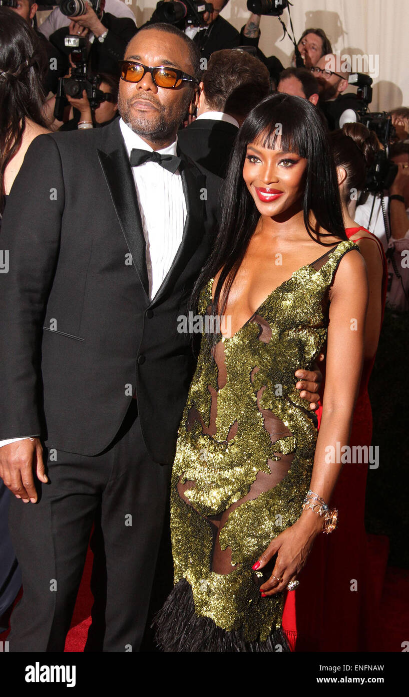 New York, , USA. 4th May, 2015. Director LEE DANIELS and model NAOMI ...