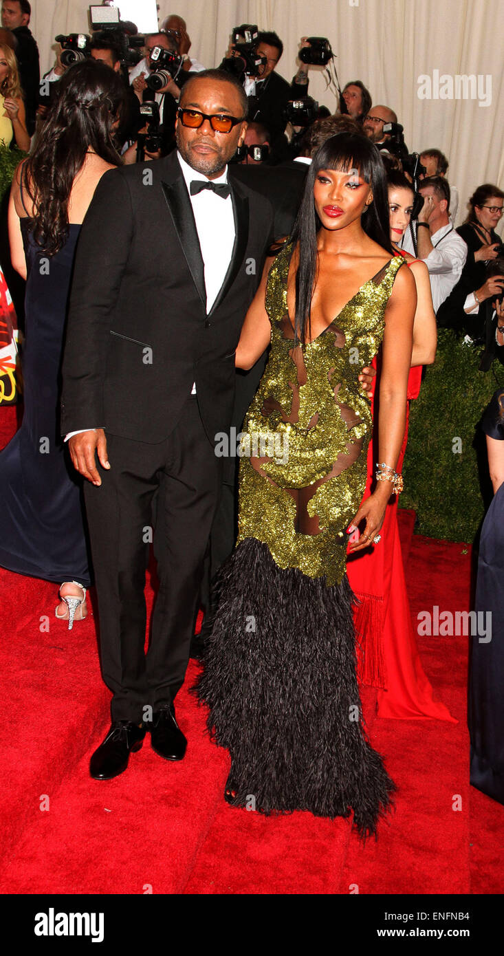 New York, , USA. 4th May, 2015. Director LEE DANIELS and model NAOMI ...
