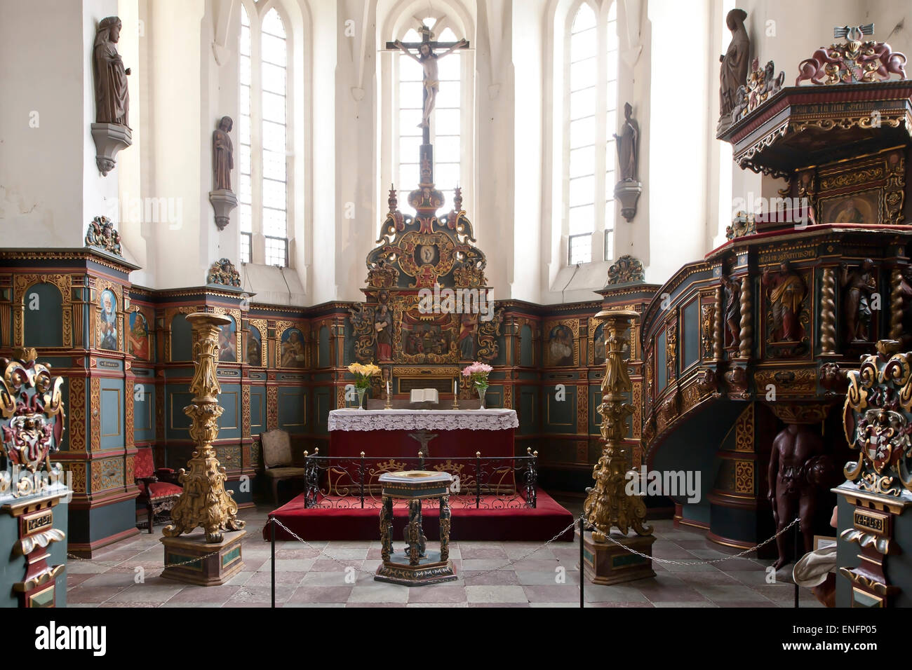 Inside Castle Chapel High Resolution Stock Photography and Images - Alamy