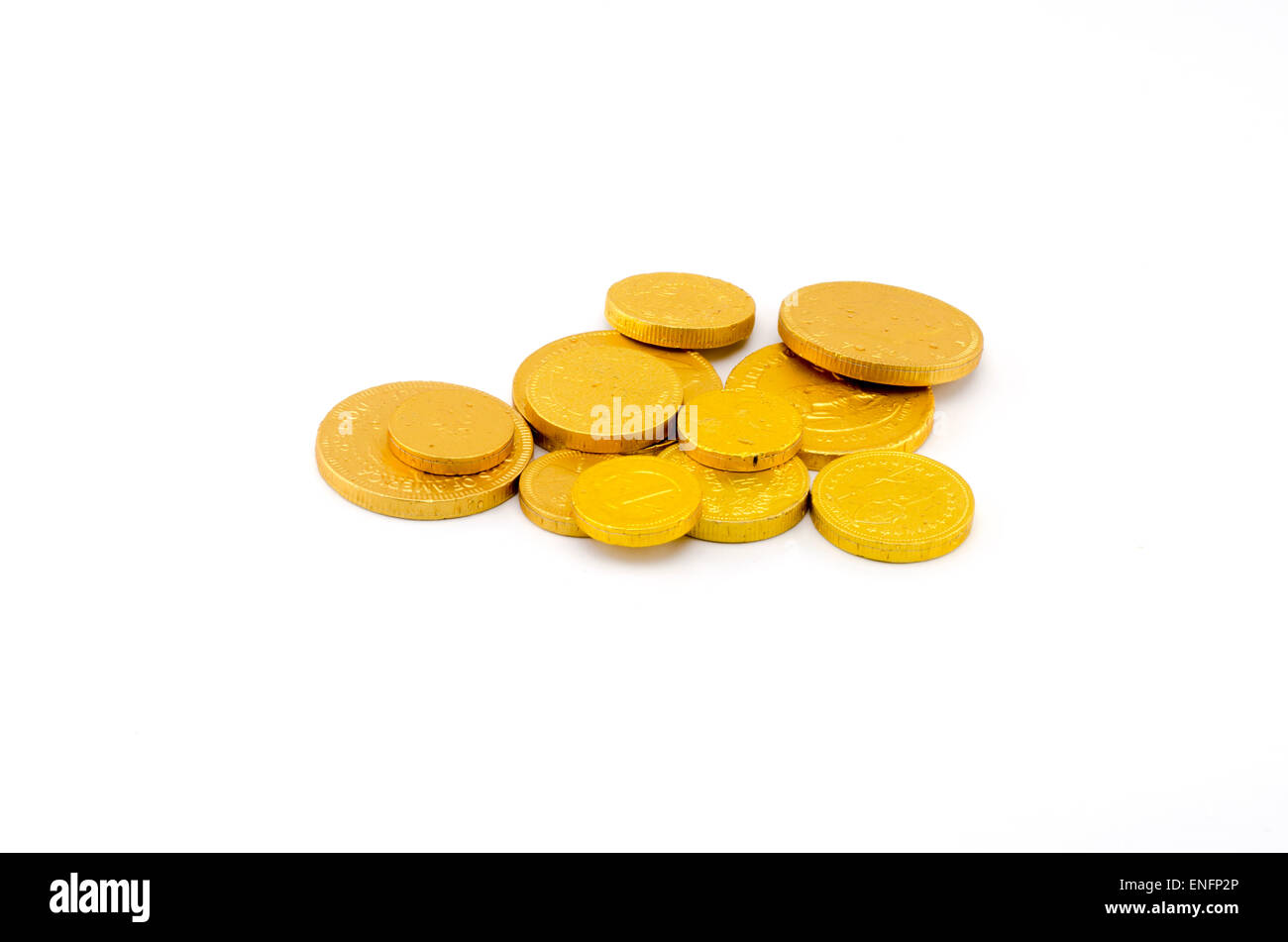 gold coin isolated on white background Stock Photo - Alamy
