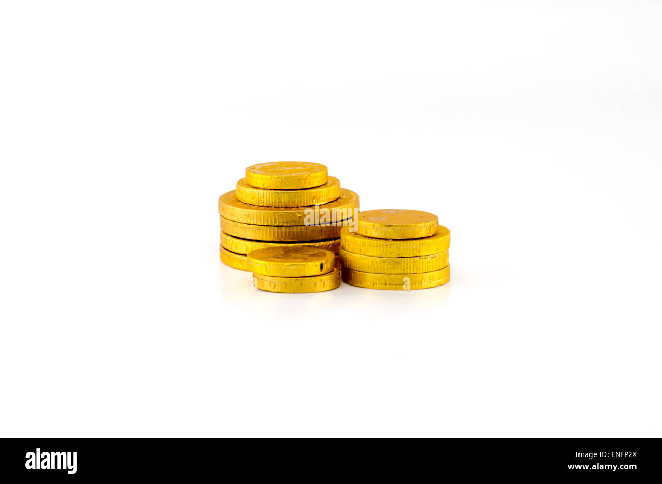 gold coin isolated on white background Stock Photo - Alamy