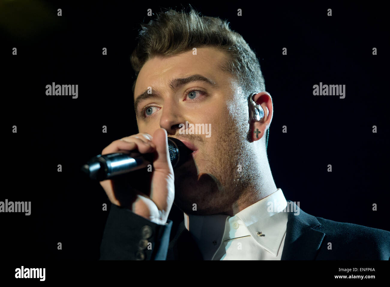 FILE - A file picture dated 04 March 2015 shows British singer Sam ...