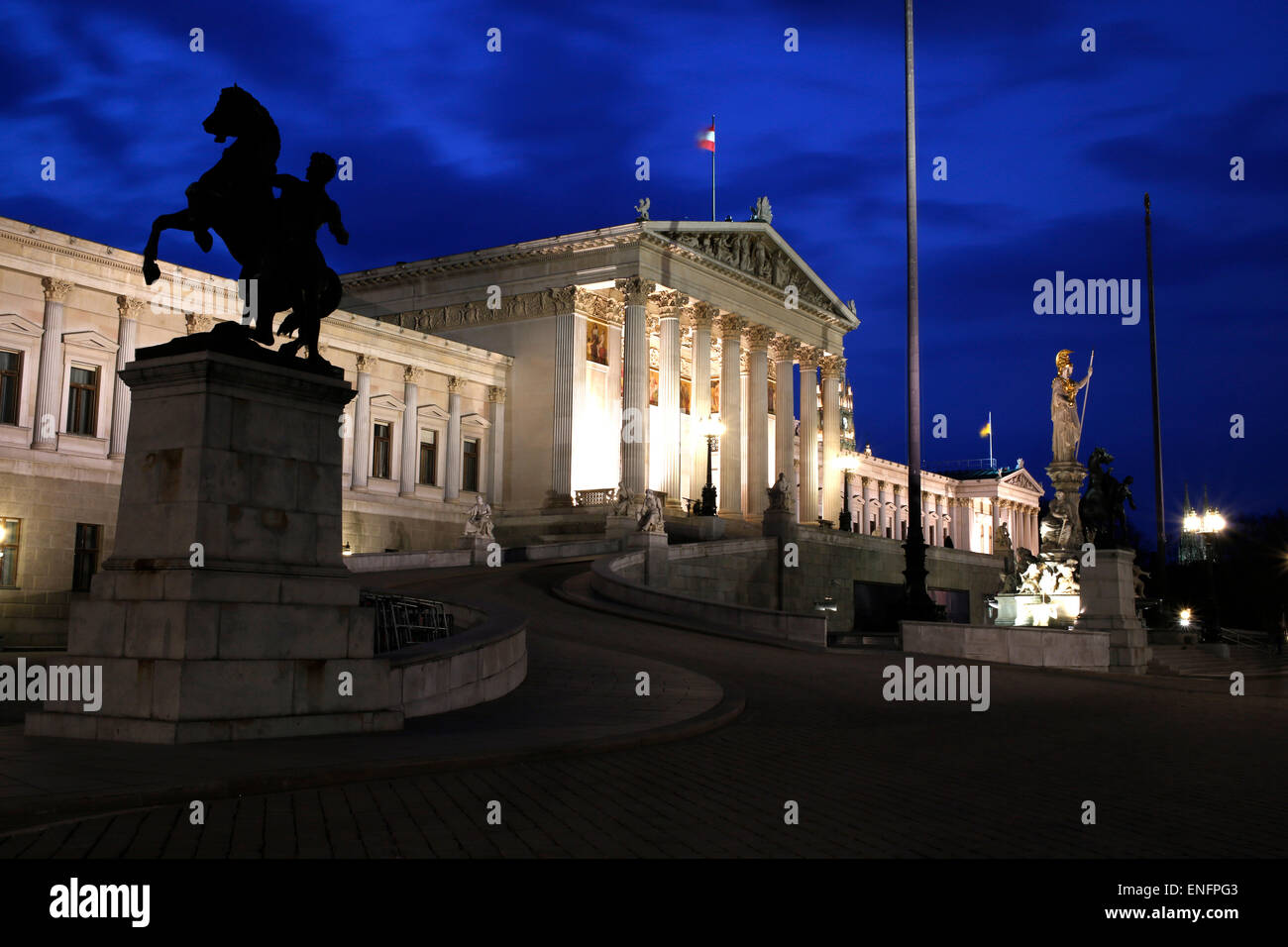 Parliament Building, Vienna, Austria Stock Photo - Alamy