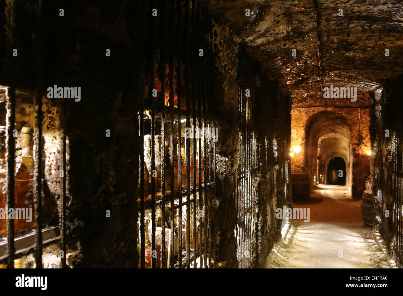 Tokaj wine caves Macik Winery in Slovakia Stock Photo - Alamy