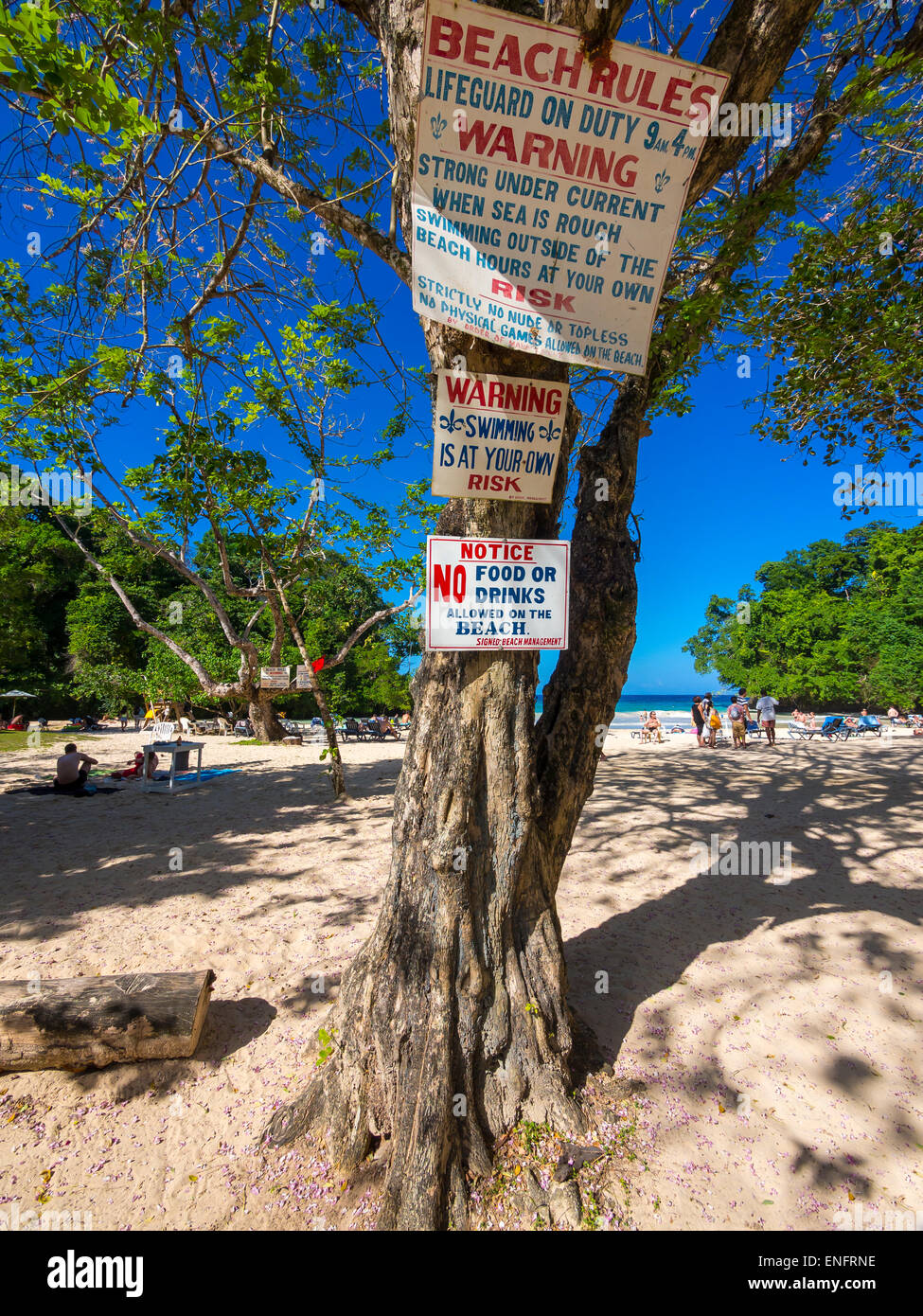 Beach rules hi-res stock photography and images - Alamy