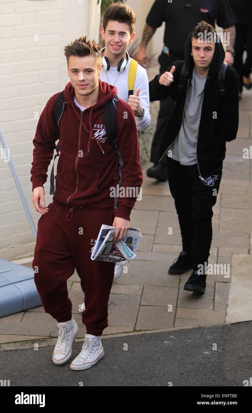 X Factor finalists arrive at Wembley recording studio for rehearsals ...