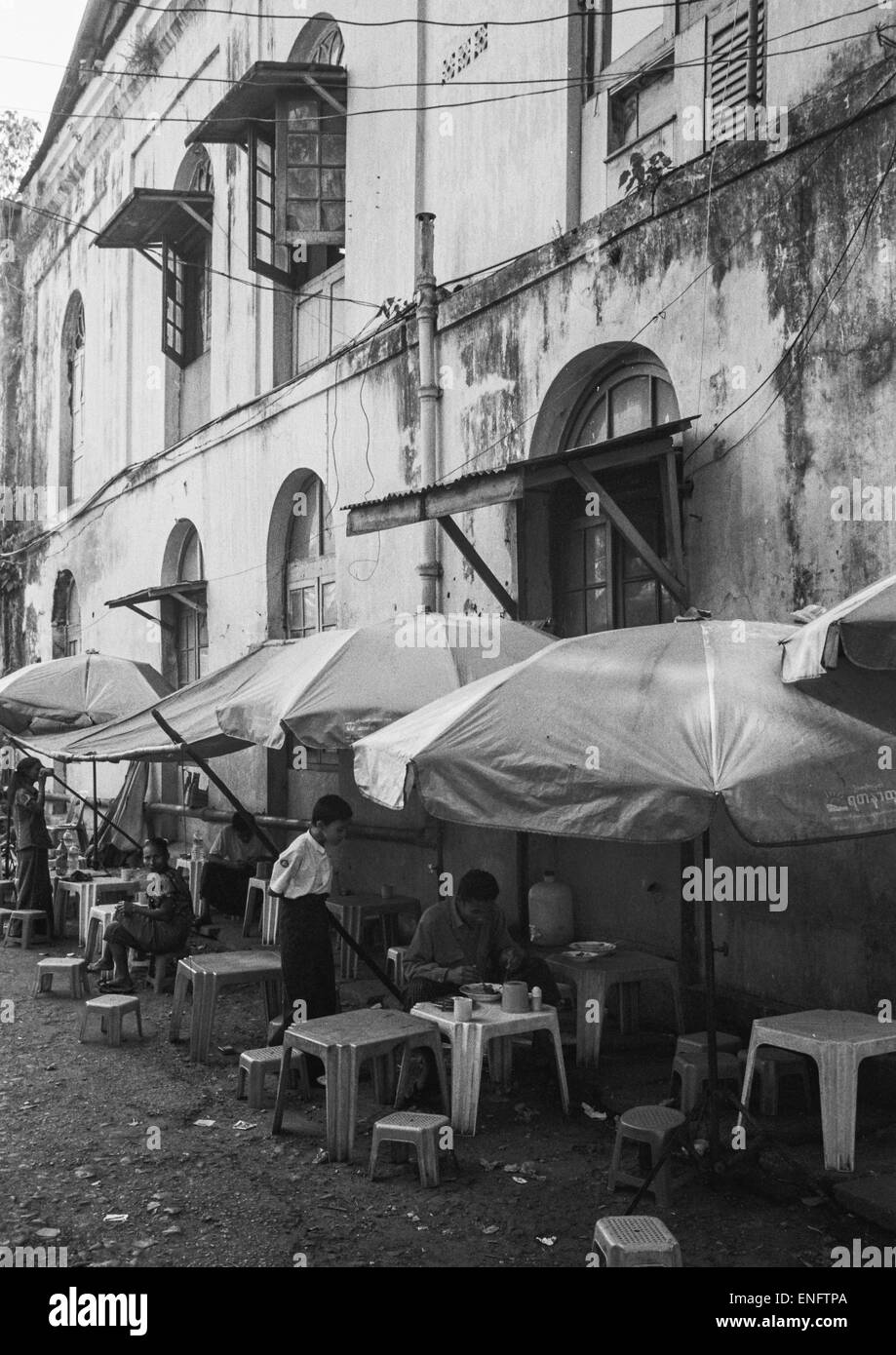 Old Colonial Dictrict, Yangon, Myanmar Stock Photo - Alamy