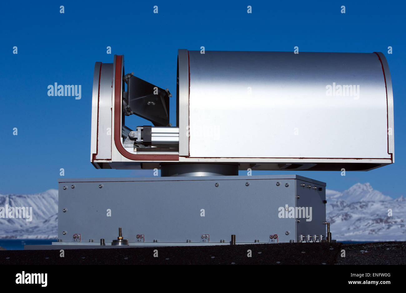 Spitsbergen, Norway. 09th Apr, 2015. A Fourier transform infrared ...