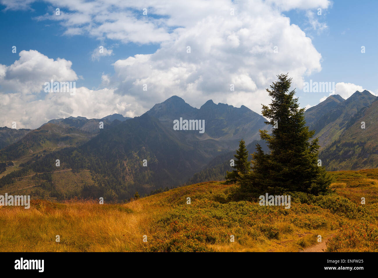Stunning landscape in the Schladming, Austria Stock Photo - Alamy