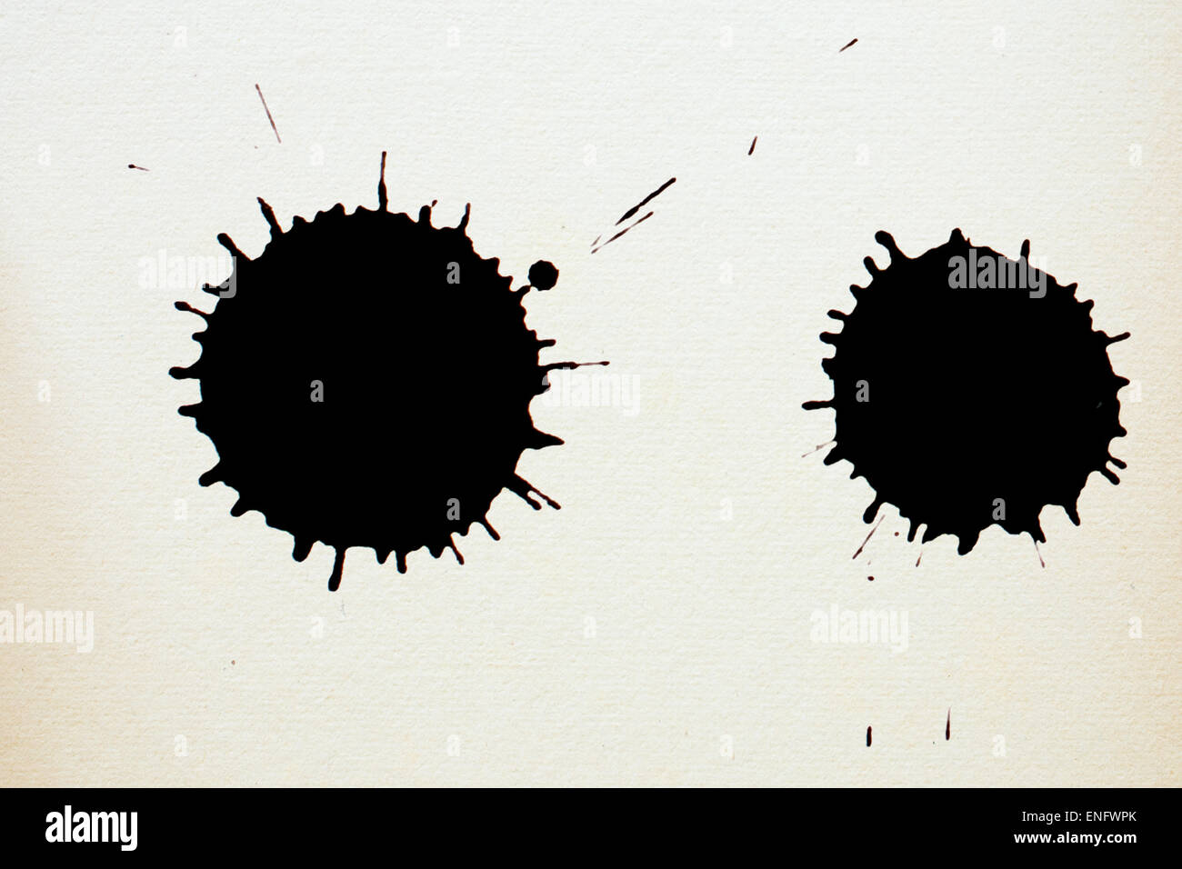 Ink spot parchment hi-res stock photography and images - Alamy