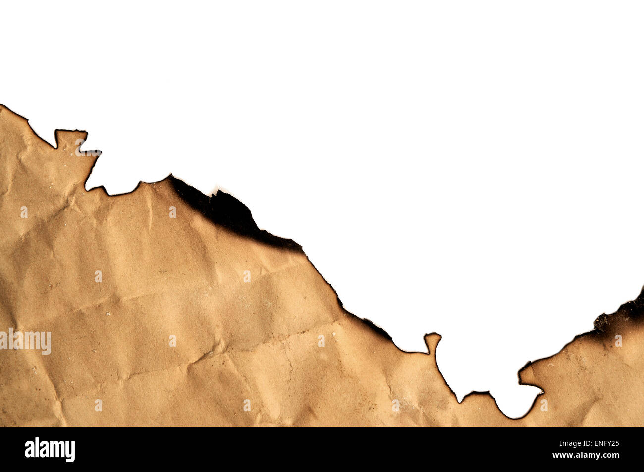 Text on burned paper hi-res stock photography and images - Alamy