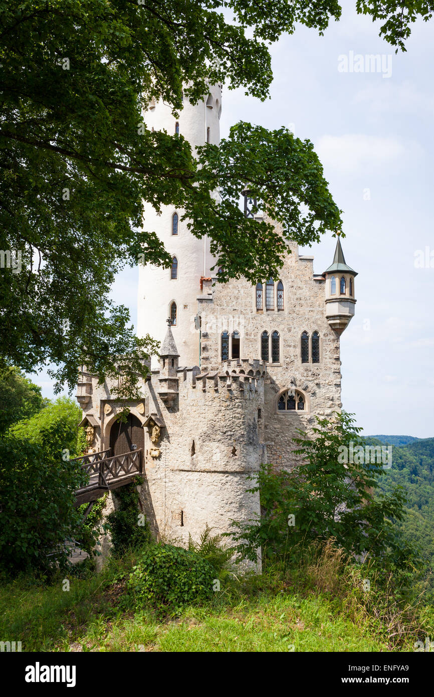 German castle medieval trees hi-res stock photography and images - Alamy