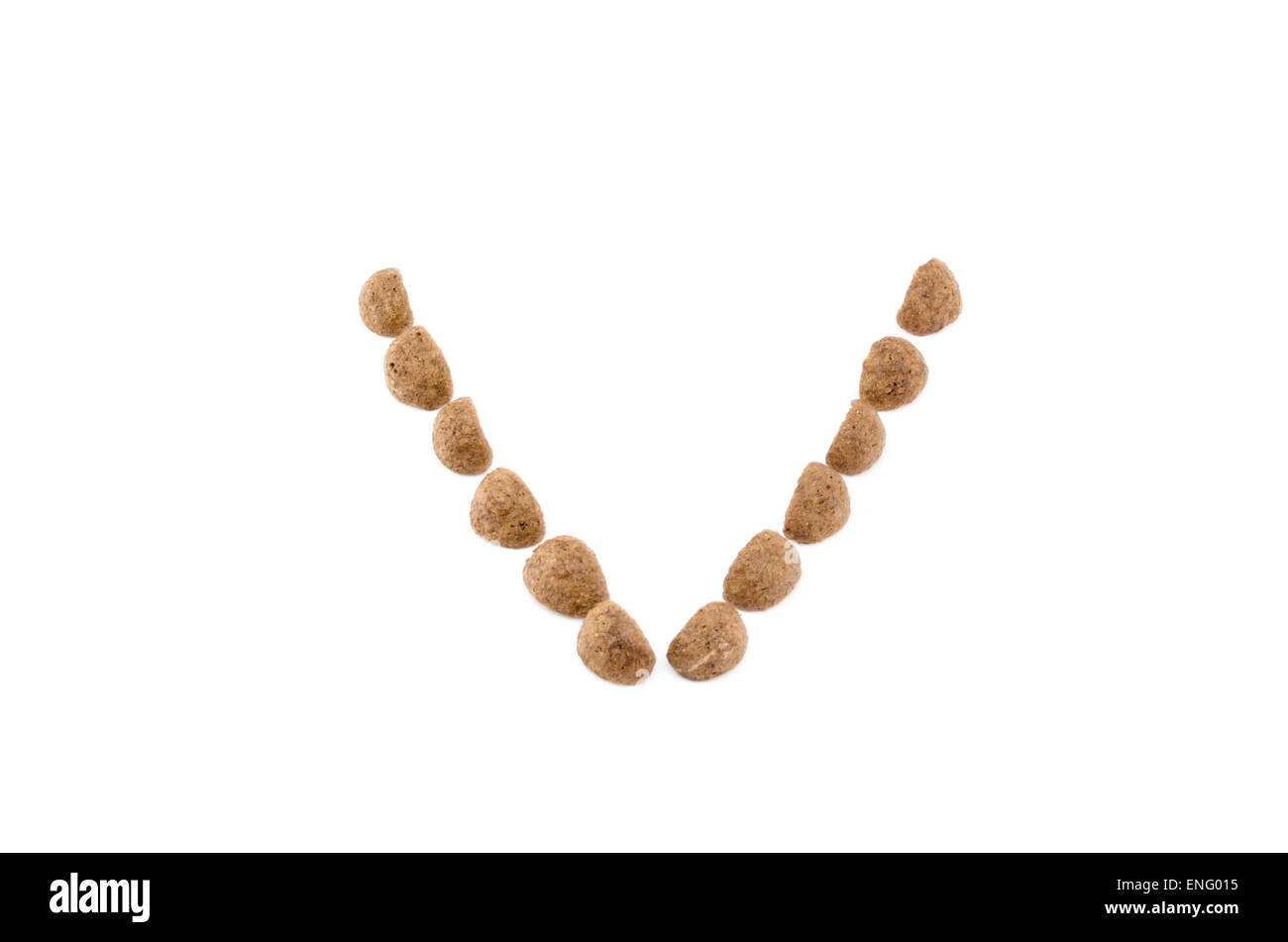 cereals alphabet isolated on white background Stock Photo - Alamy