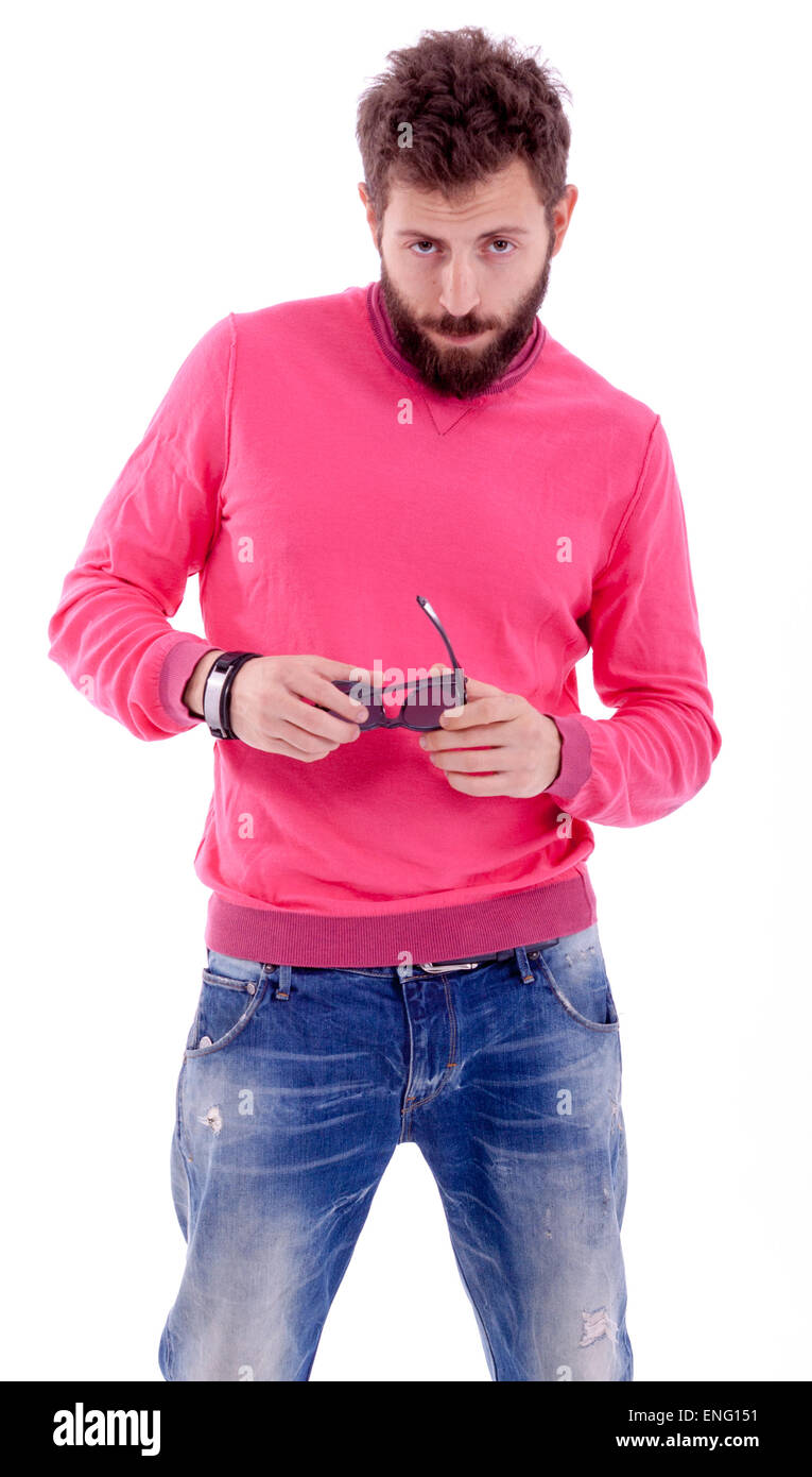 Posing happy smiling model portrait hi-res stock photography and images ...