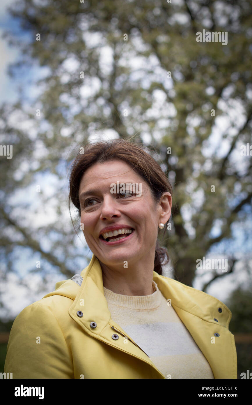 Miriam González Durántez pictured talking to Jane Dodds, the Liberal ...