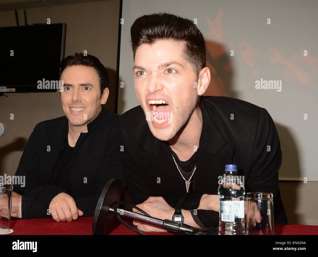 The Script members Glen Power, Danny O'Donoghue and Mark Sheehan ...