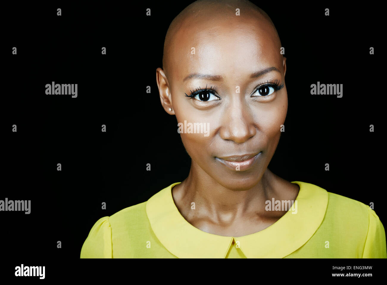 Black african woman face close up hi-res stock photography and images ...