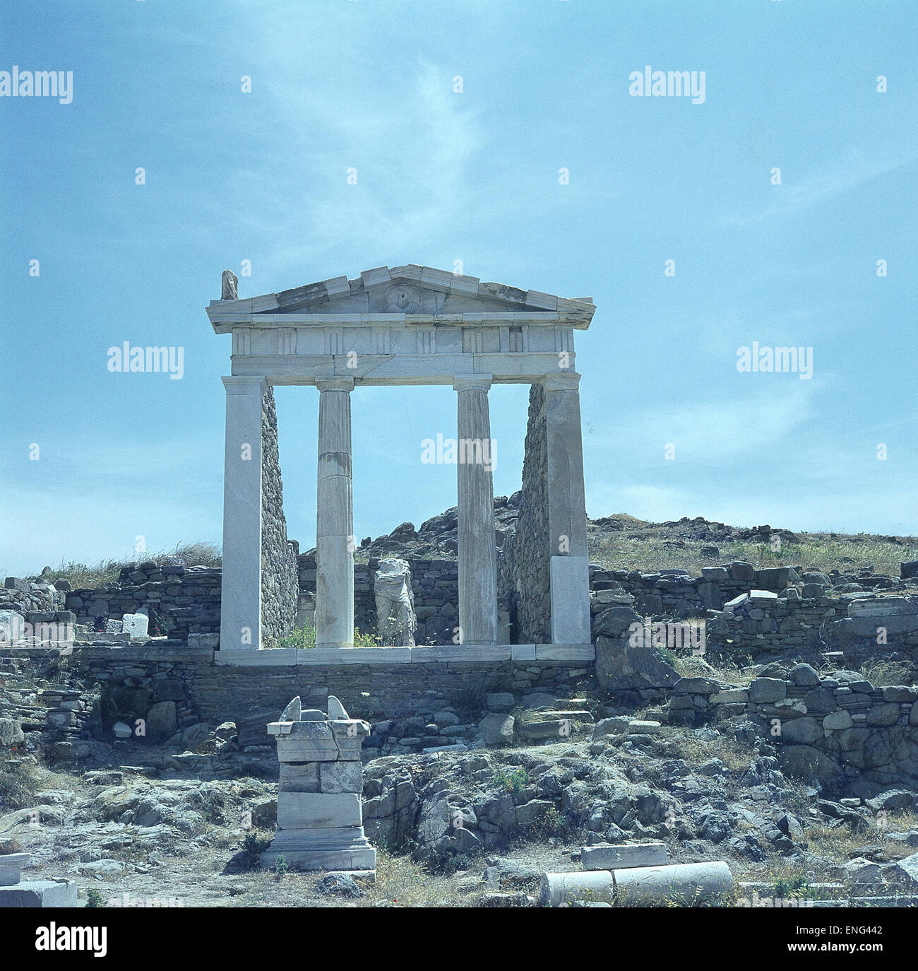 Delos griechenland hi-res stock photography and images - Alamy