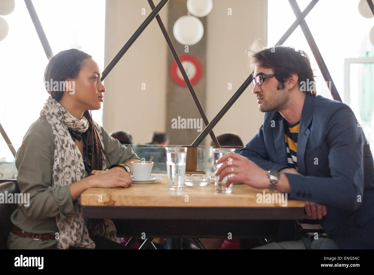 Group of women serious conversation hi-res stock photography and images ...