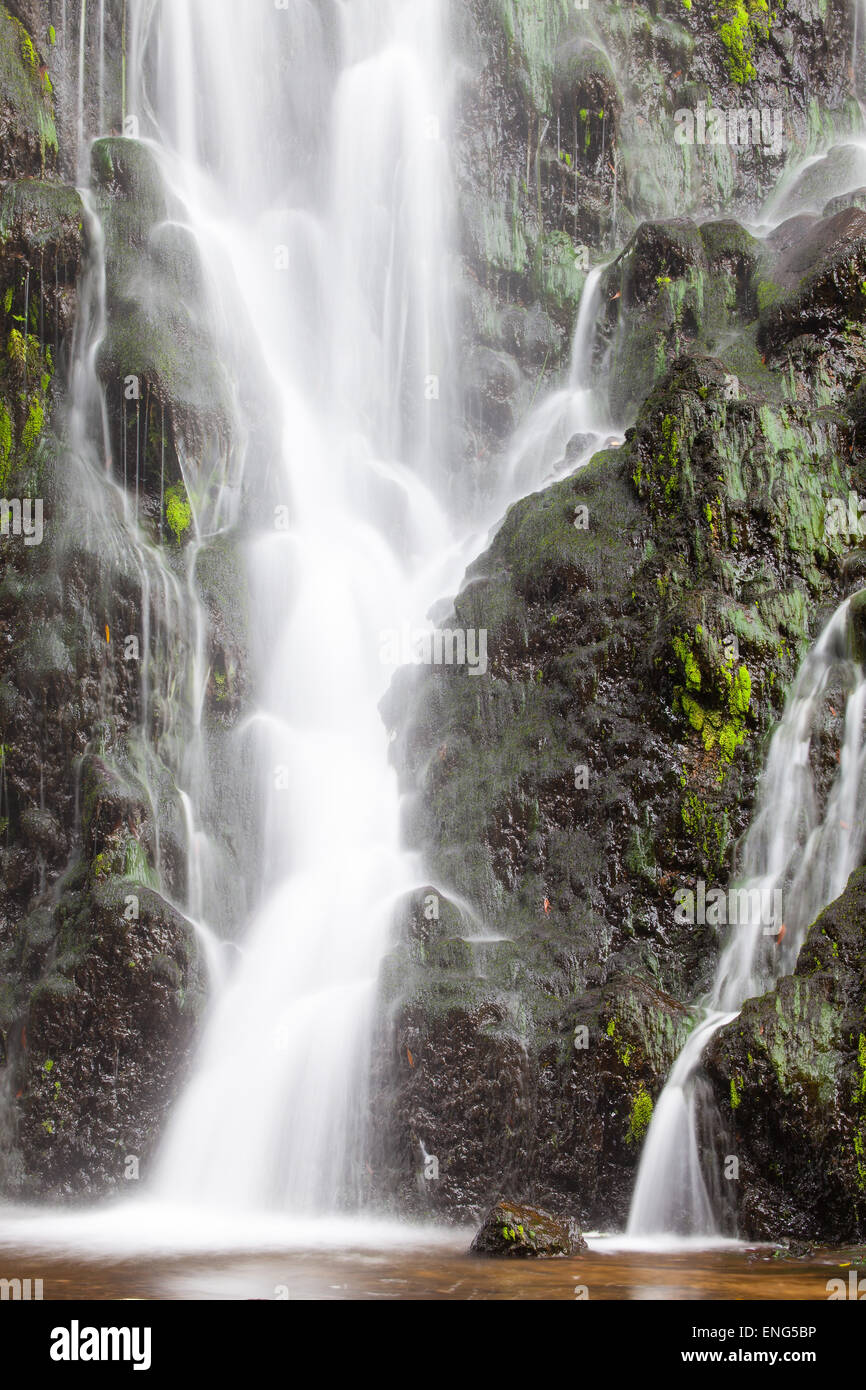 Achada waterfall in Achada, Sao Miguel, Azores Islands Stock Photo - Alamy