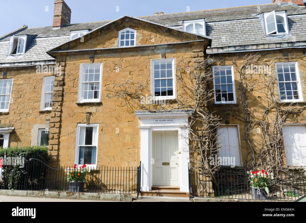 The Manor House in Sheep Street in the North Cotswold town of Shipston ...