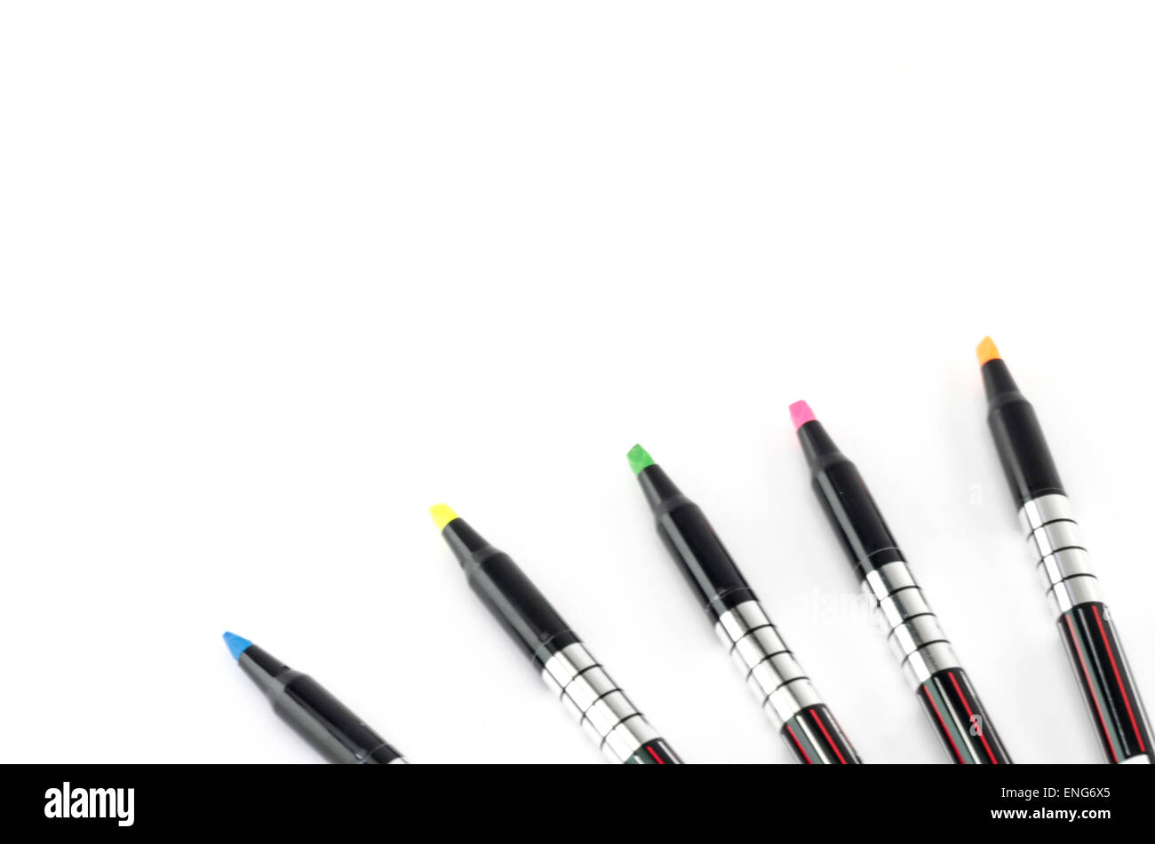 pen mark isolated on white background Stock Photo - Alamy