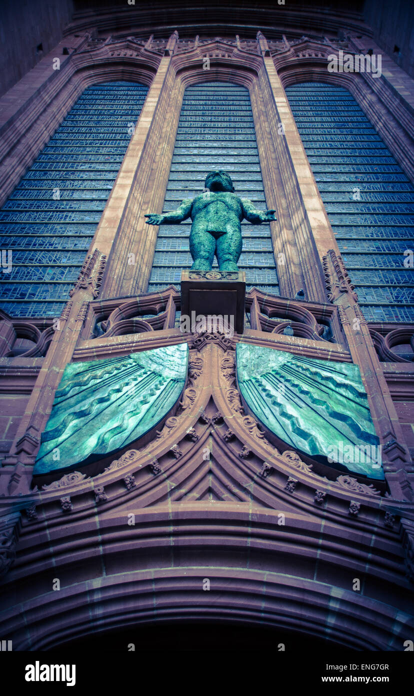 Anglican Cathedral, Liverpool, Merseyside, Church of England ...
