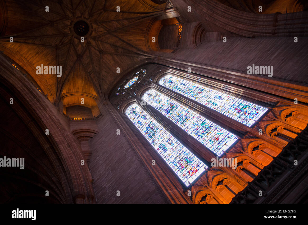 Anglican Cathedral, Liverpool, Merseyside, Church of England ...