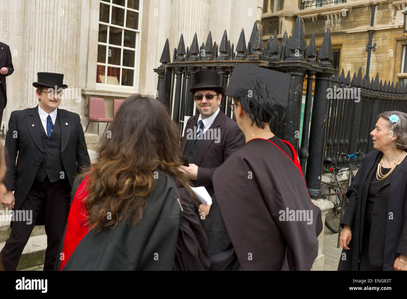 Cambridge University Students Graduation Ceremony at the Seante House ...