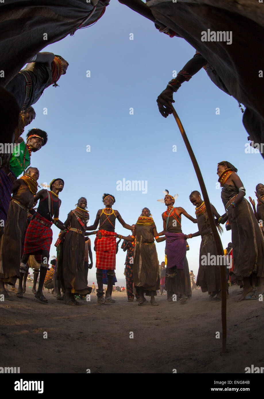 Turkana tribe people dancing turkana hi-res stock photography and ...