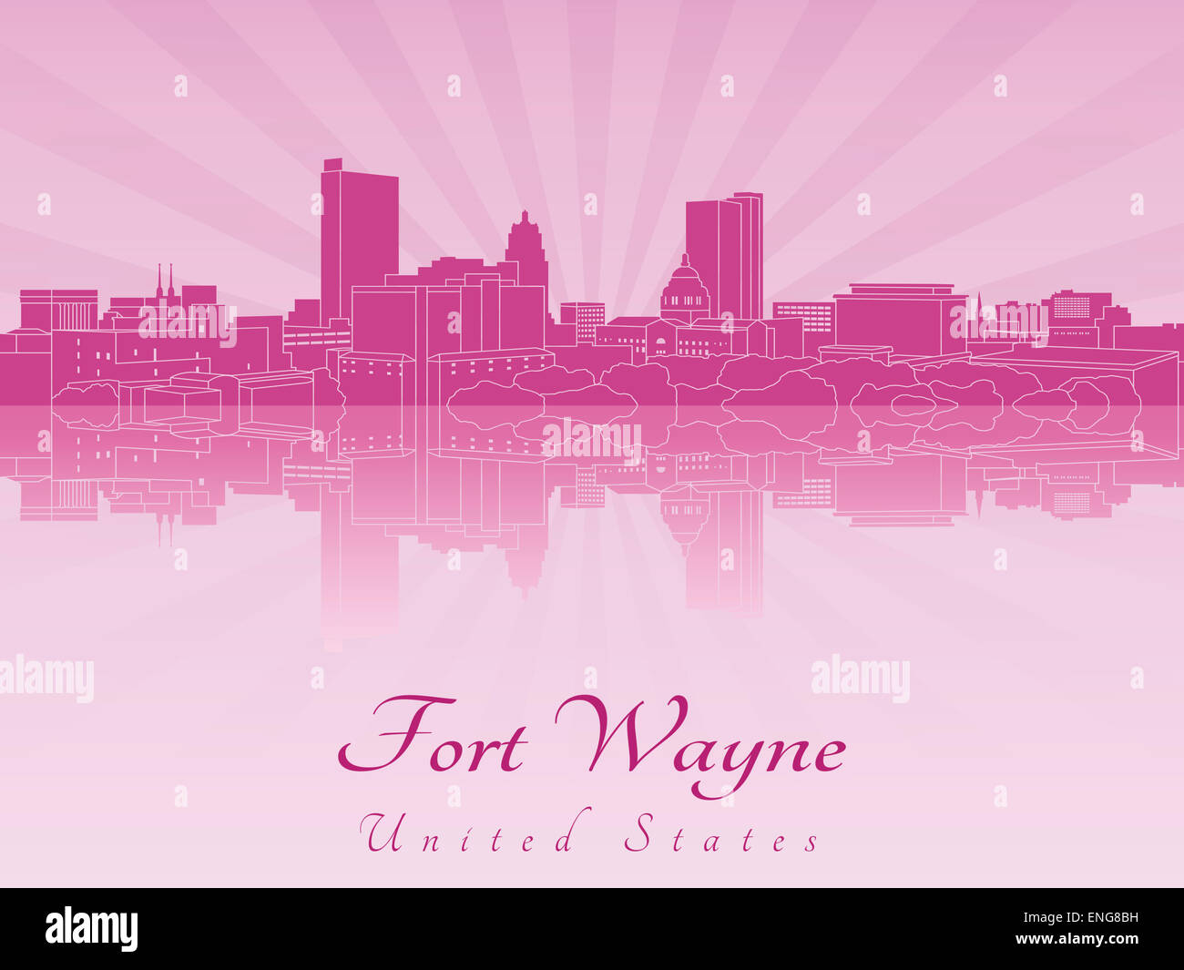 Fort wayne indiana skyline hi-res stock photography and images - Alamy