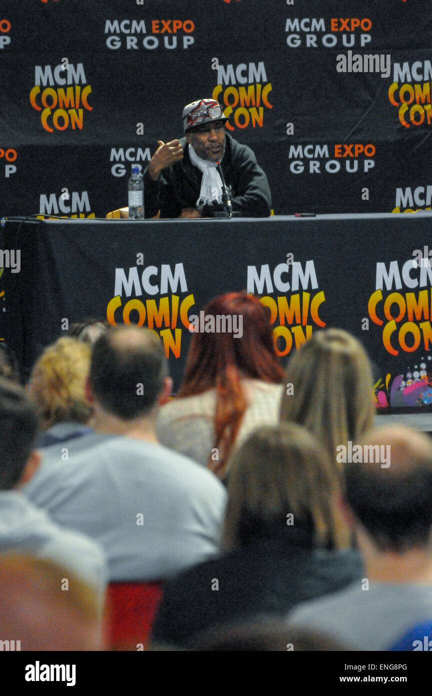 Belfast, Northern Ireland. 2 May 2015 - Actor Danny John Jules attends ...