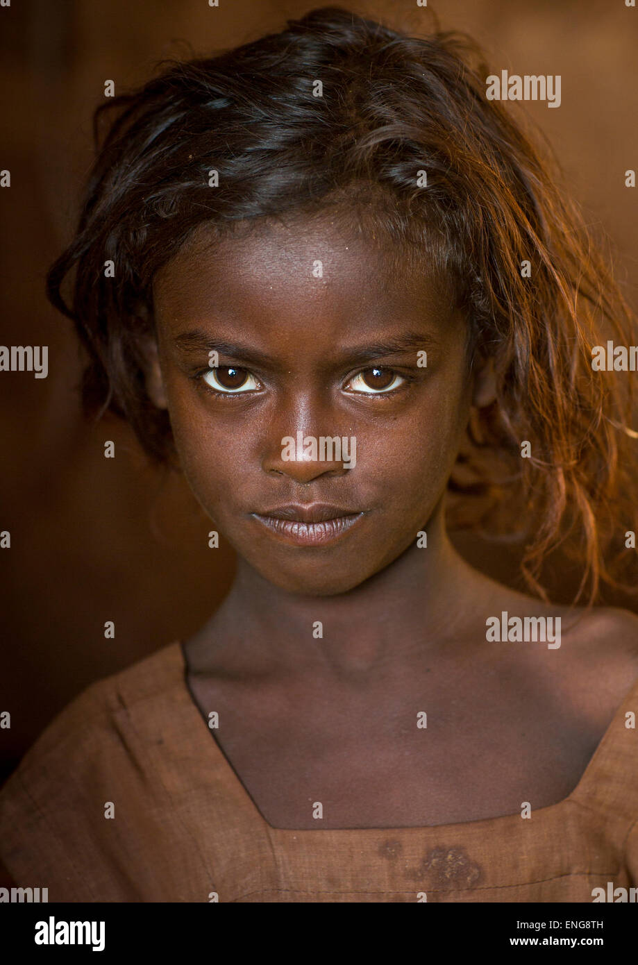 Borana Tribe Girl, Marsabit District, Marsabit, Kenya Stock Photo - Alamy