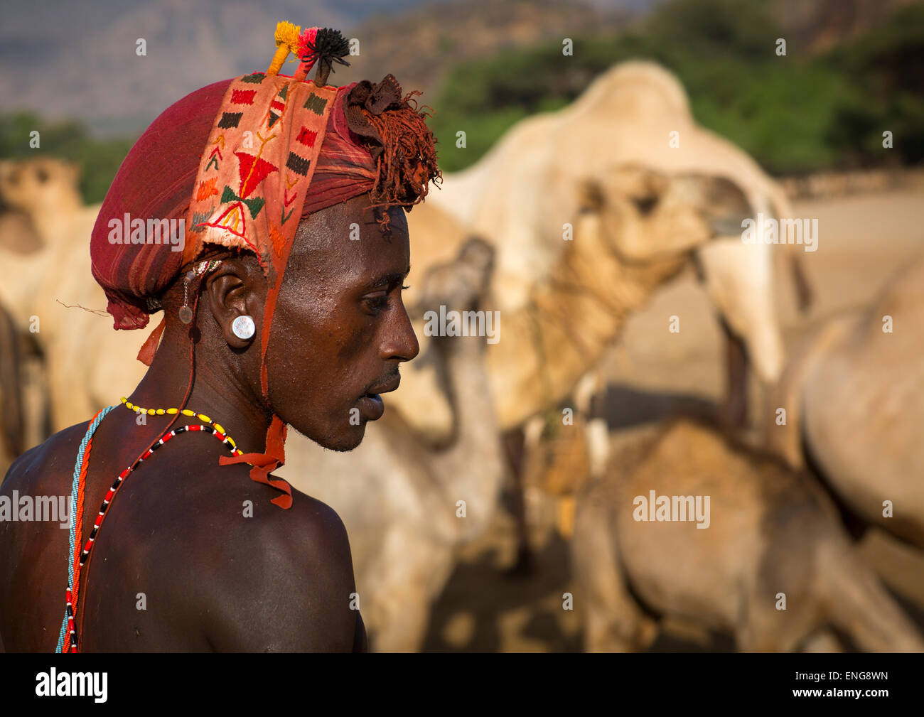 Kenya Marsabit District Ngurunit Rendille Stock Photos & Kenya Marsabit ...