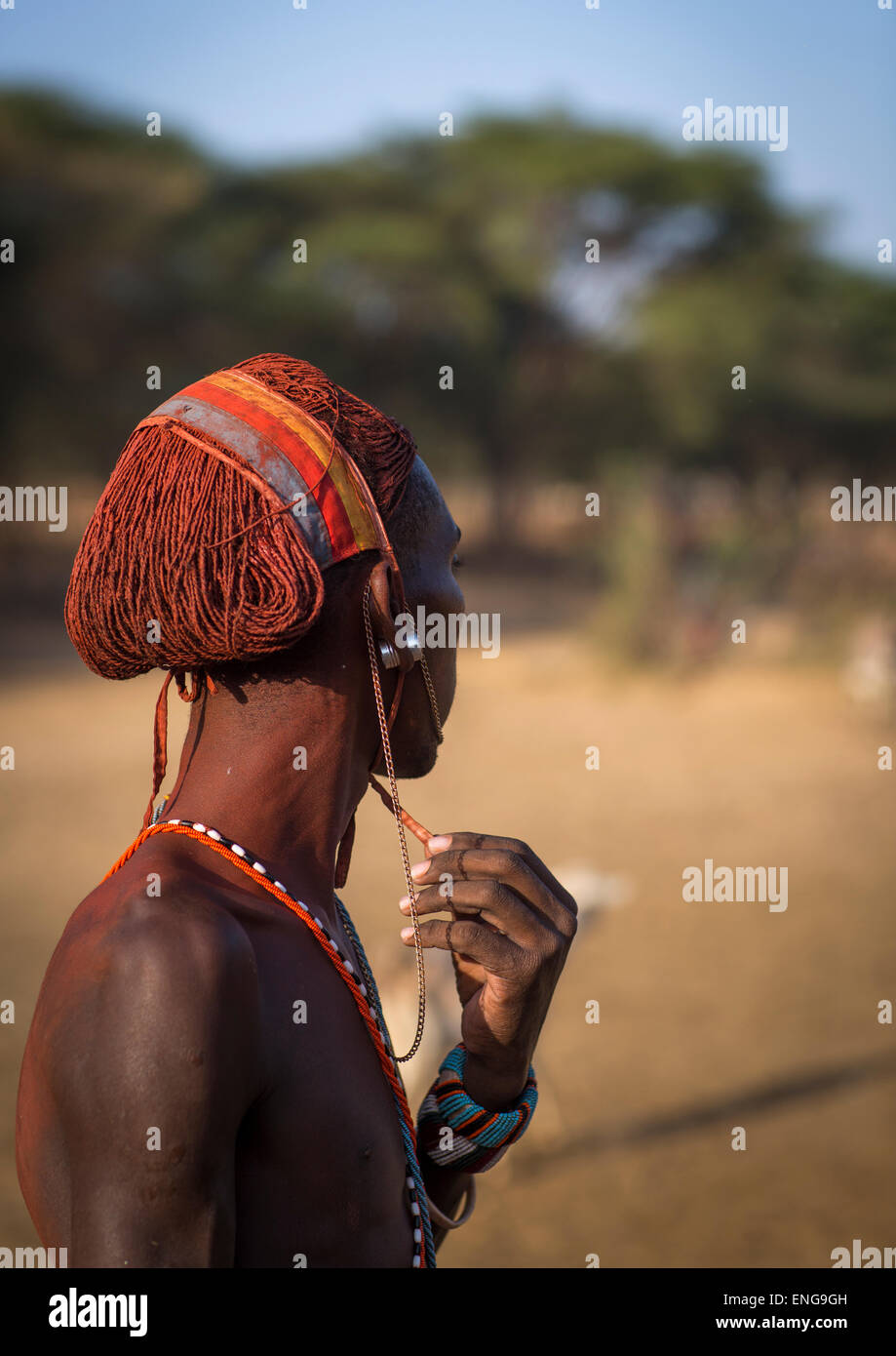 Rendille Tribesman, Marsabit District, Ngurunit, Kenya Stock Photo - Alamy