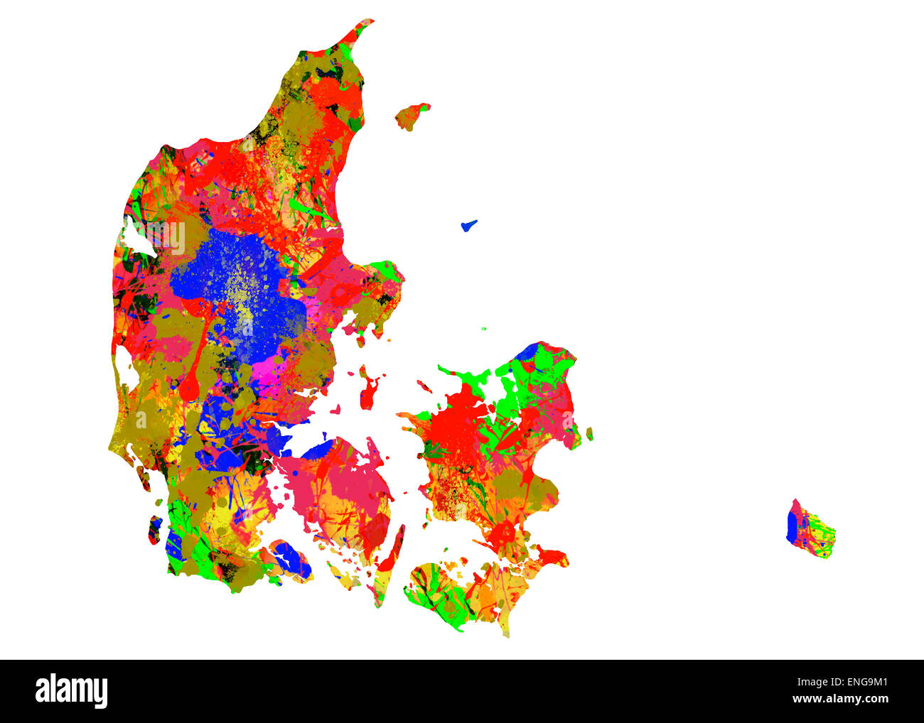 Denmark painting Cut Out Stock Images & Pictures - Alamy