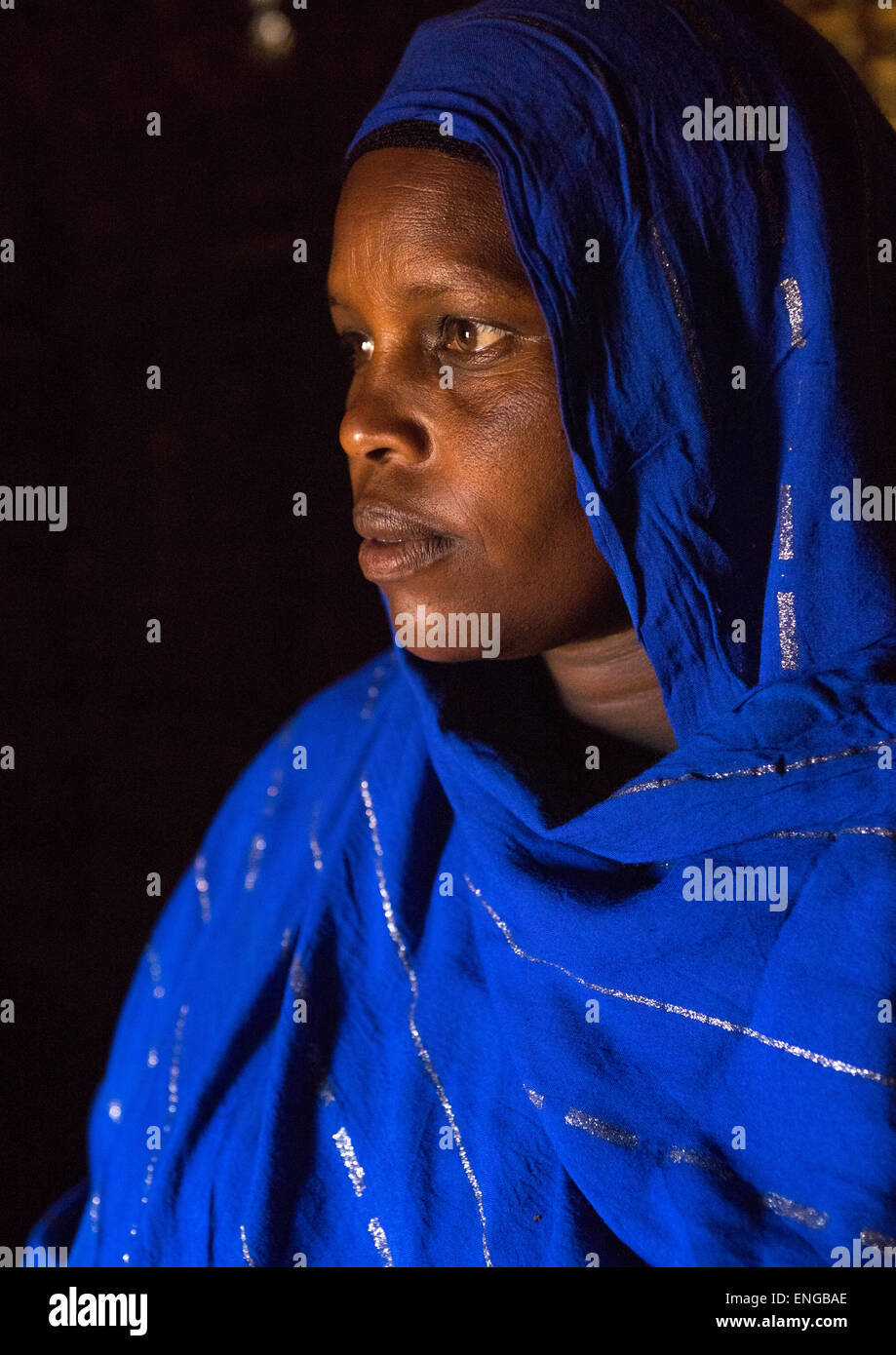 Borana Tribe Woman Inside A Hut, Marsabit District, Marsabit, Kenya ...