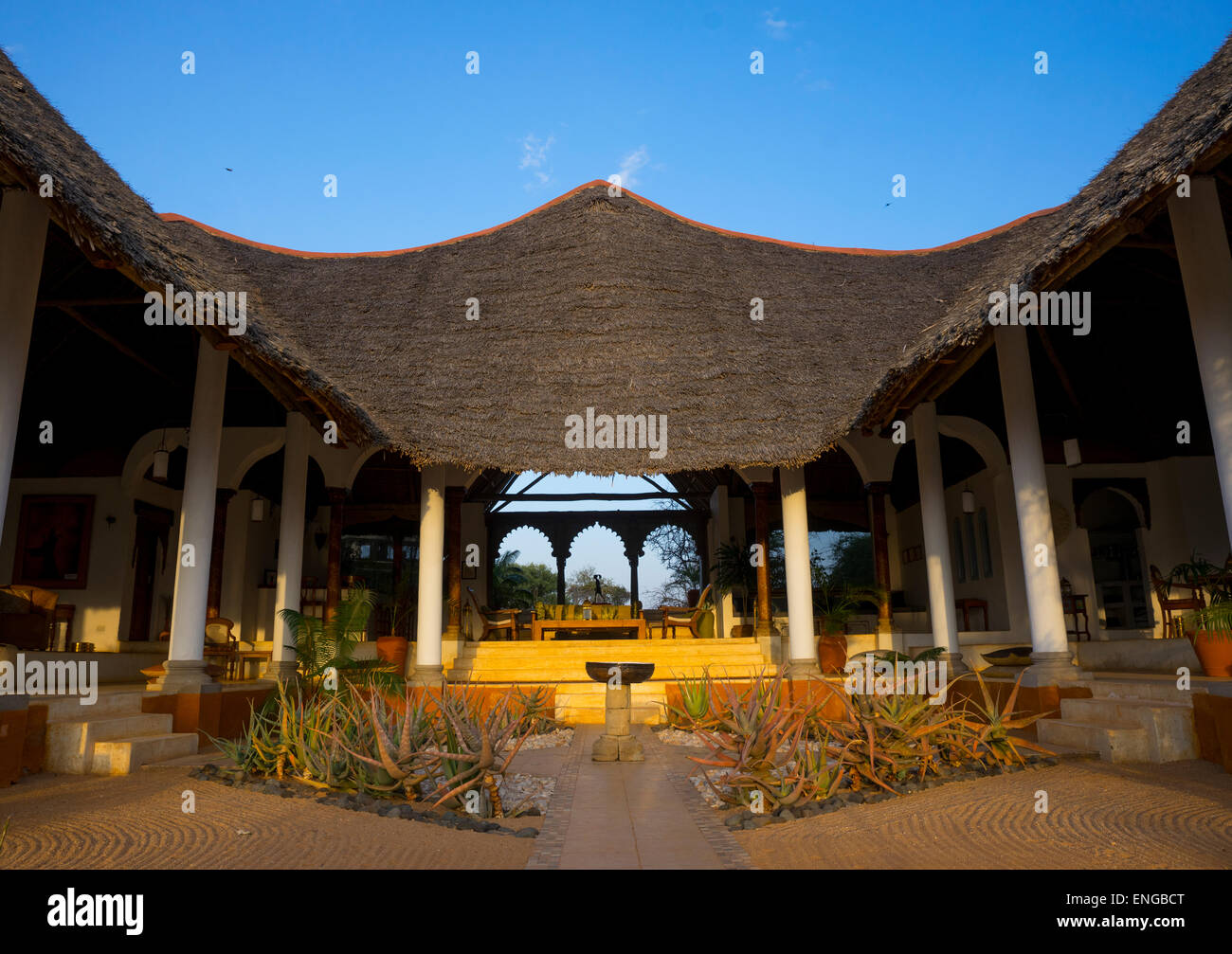 Part Of The Luxurious Sasaab Lodge On The Banks Of The Uaso Nyiru River ...