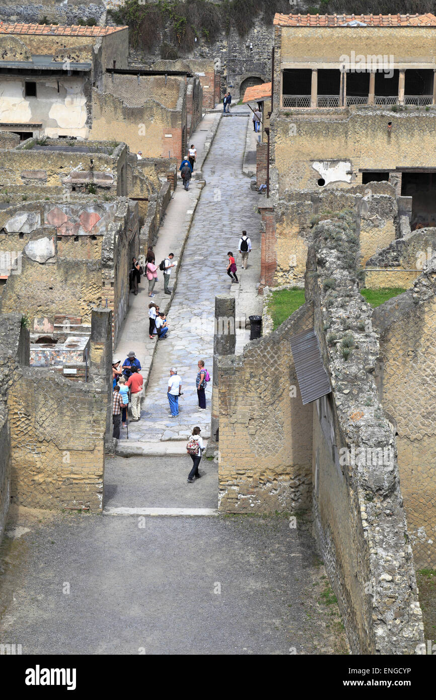 Herculaneum ercolano street hi-res stock photography and images - Alamy