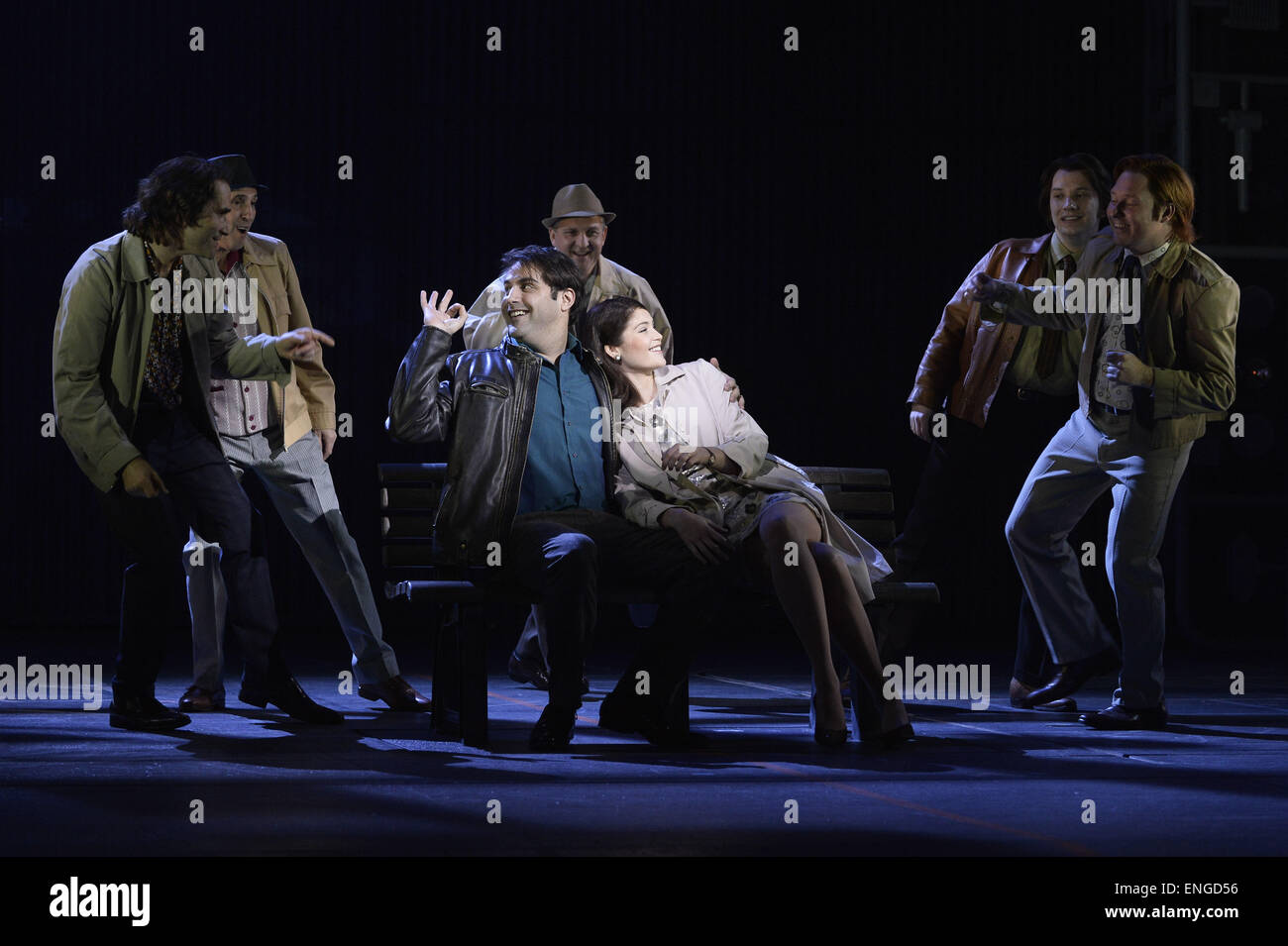 Gemma Arterton as Rita O'Grady and co star husband Adrian der Gregorian ...