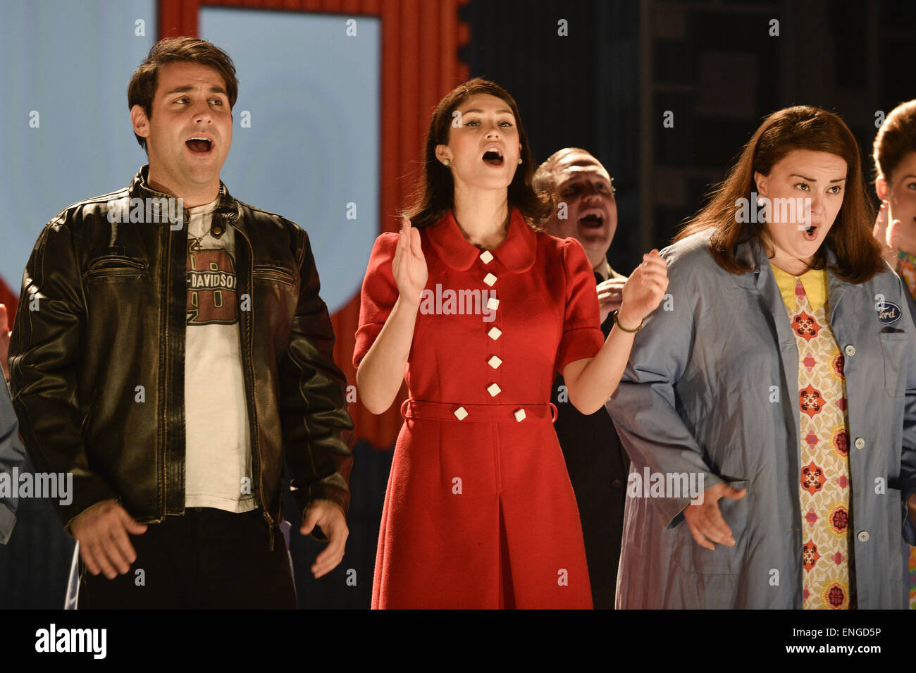 Gemma Arterton as Rita O'Grady and co star husband Adrian der Gregorian ...