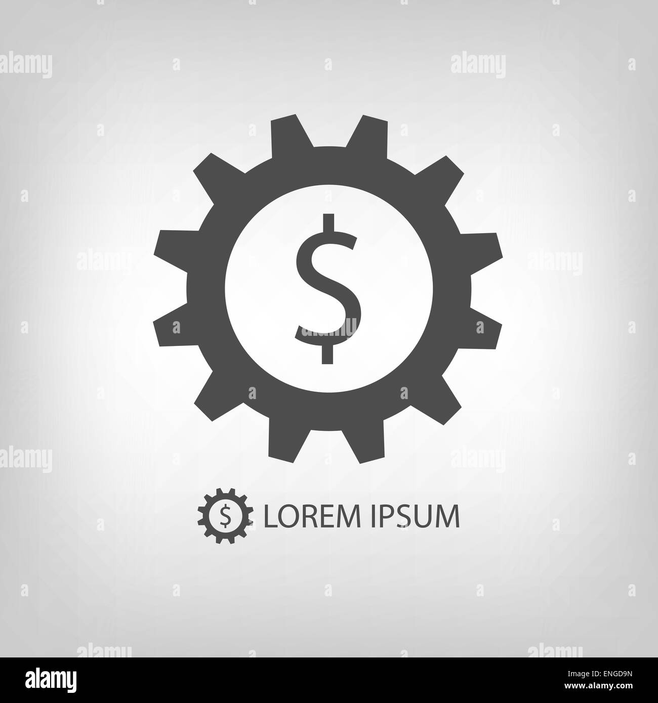Grey business logo Stock Photo - Alamy