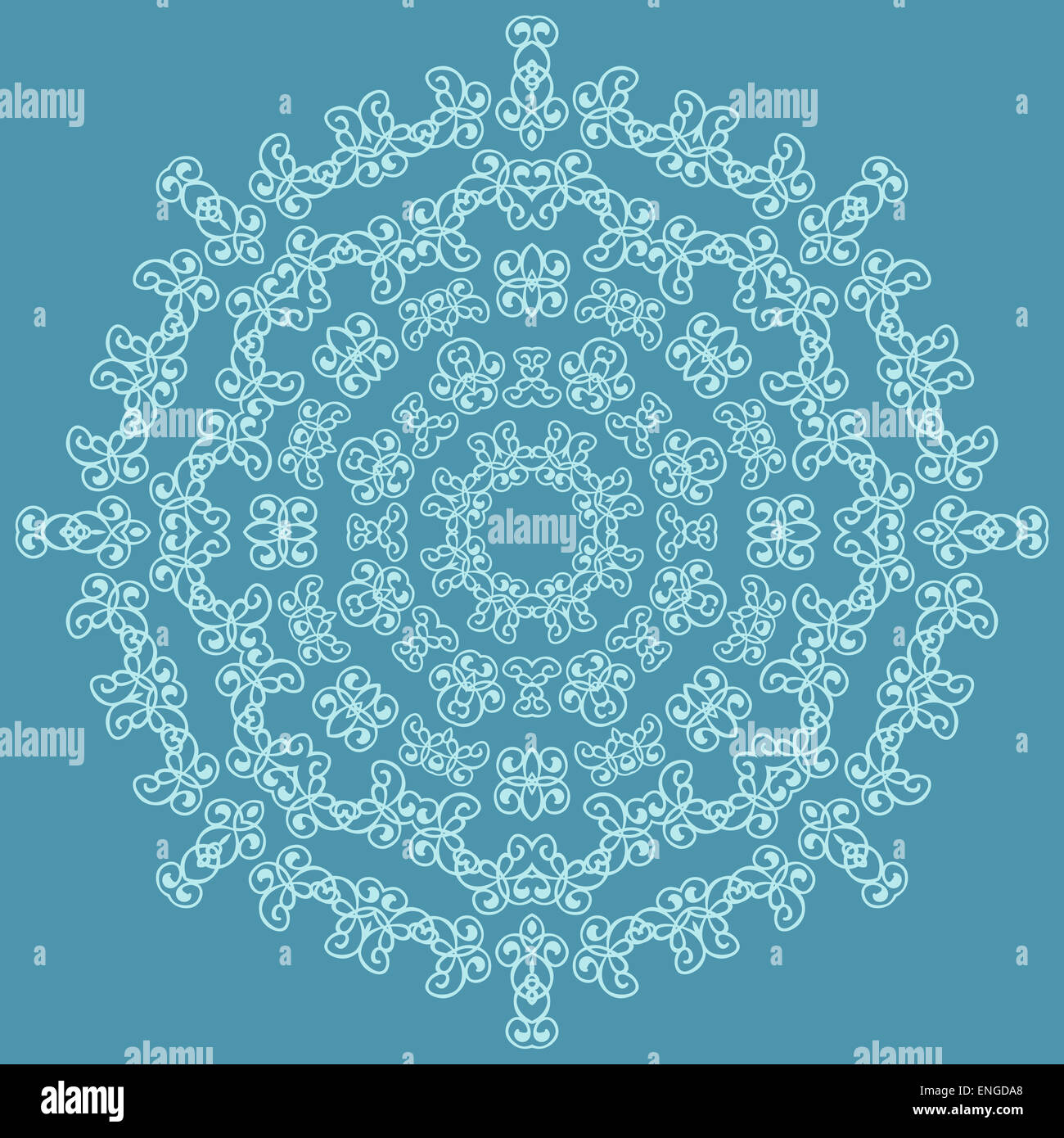 Light blue curve pattern hi-res stock photography and images - Alamy